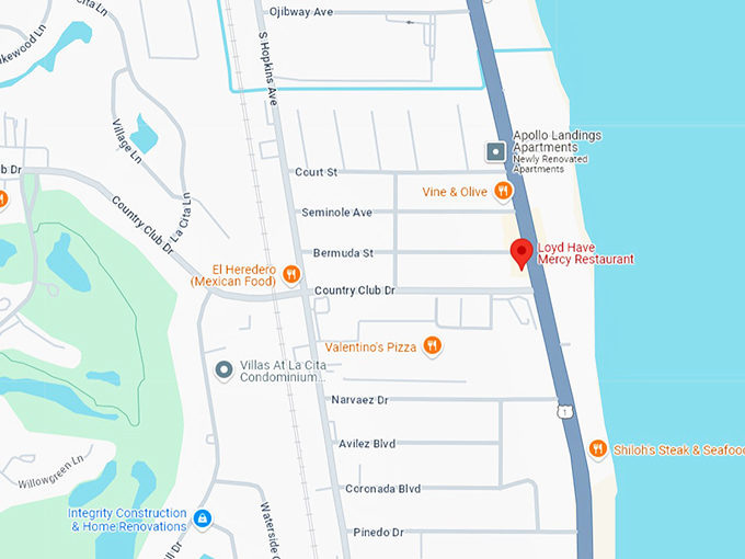 16 loyd have mercy restaurant map