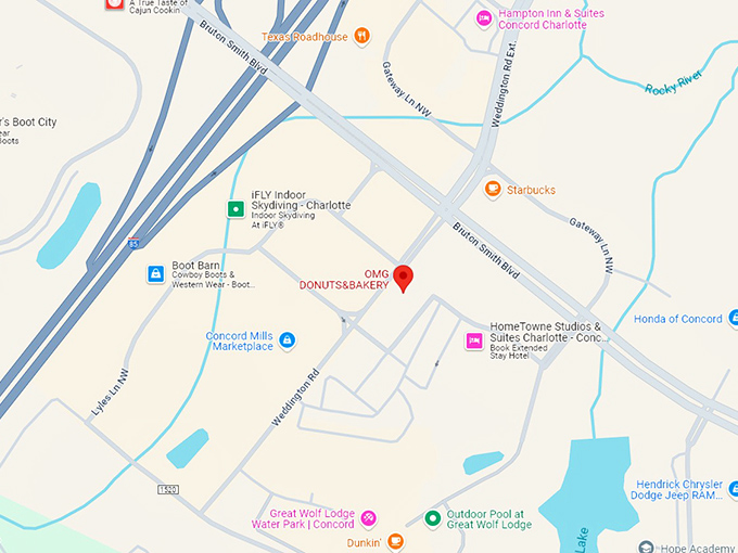 16 omg donuts&bakery map