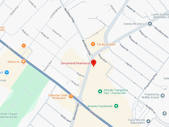 16 samarkand steakhouse map