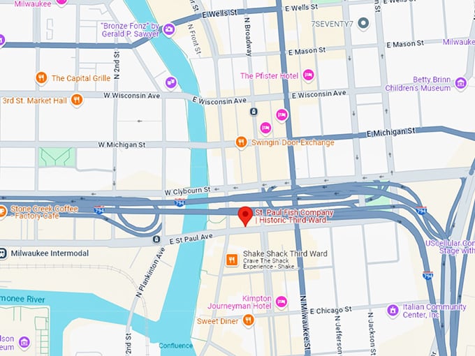 16 st. paul fish company map