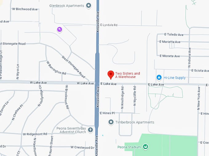 16 two sisters and a warehouse map