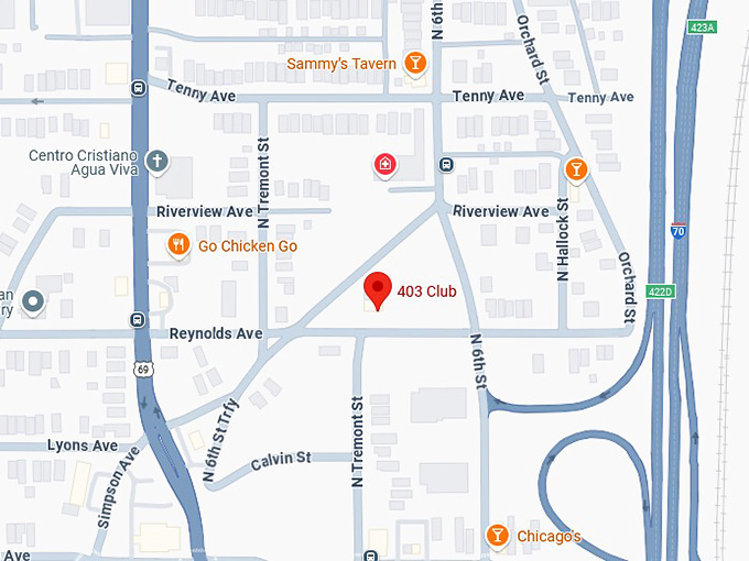 16. 403 club map