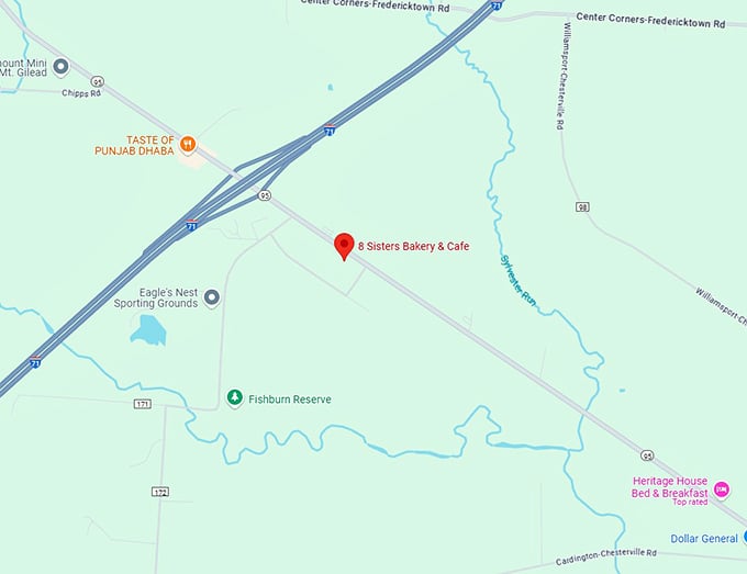 16. 8 sisters bakery & cafe map