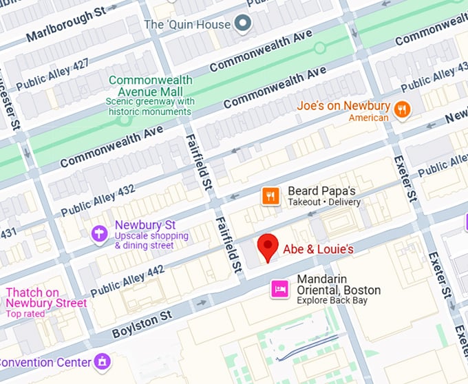 16. abe & louie's map