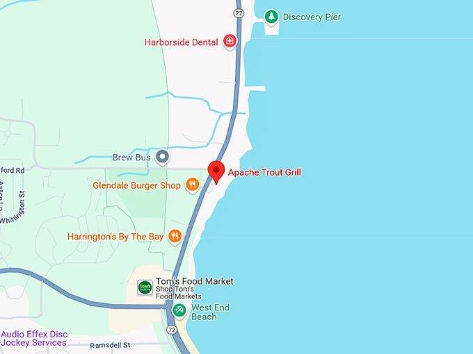 16. apache trout grill map