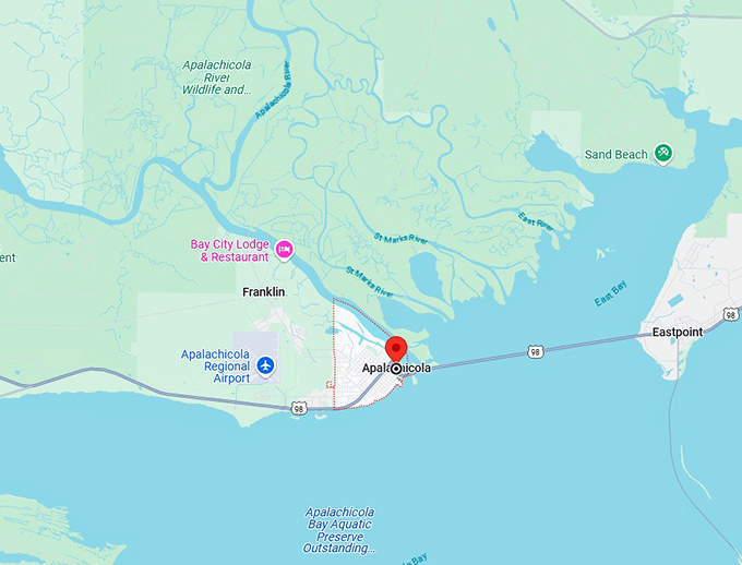 16. apalachicola map