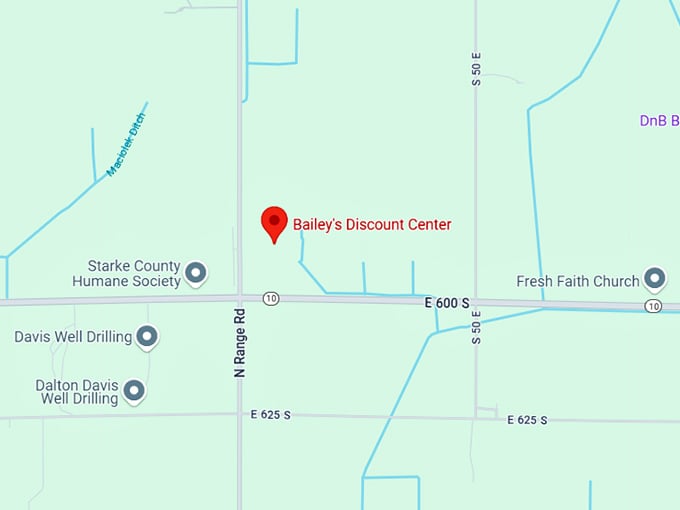 16. bailey's discount center map