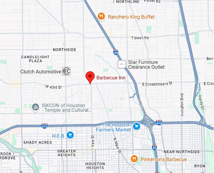 16. barbecue inn map