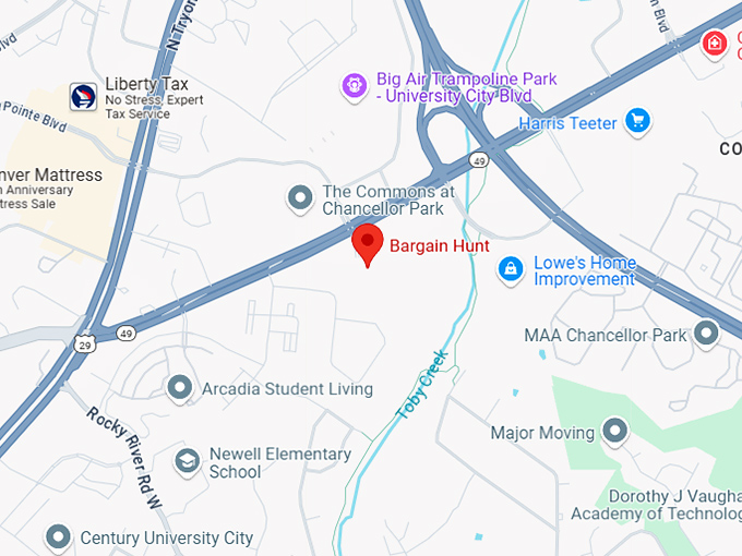 16. bargain hunt map