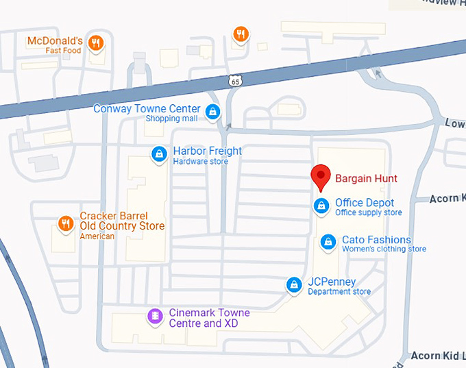 16. bargain hunt map