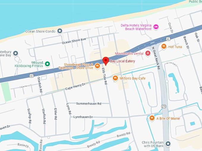 16. bay local eatery map