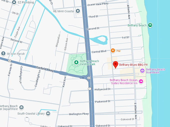16. bethany blues bbq pit map