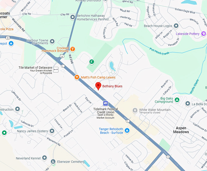 16. bethany blues map