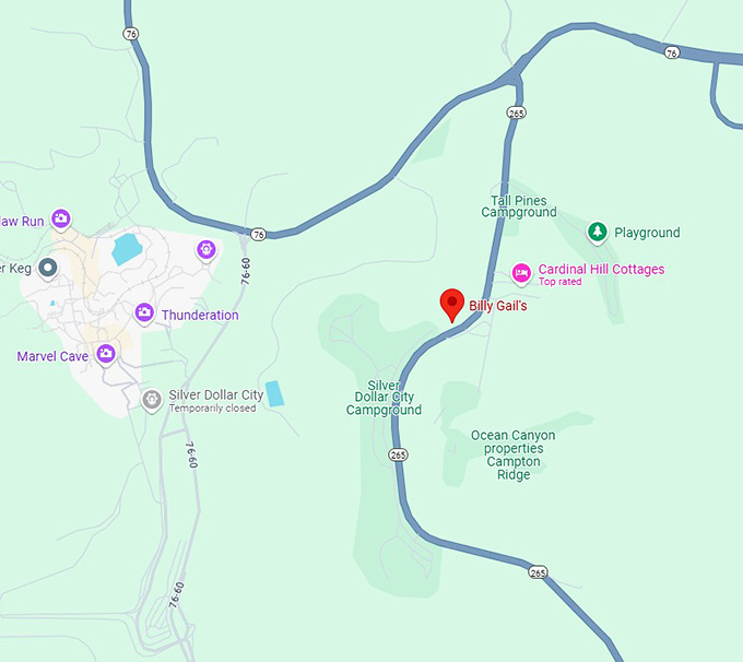 16. billy gail's map