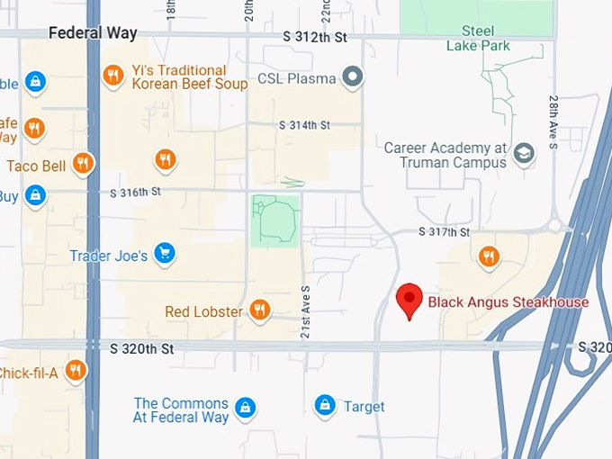 16. black angus steakhouse map