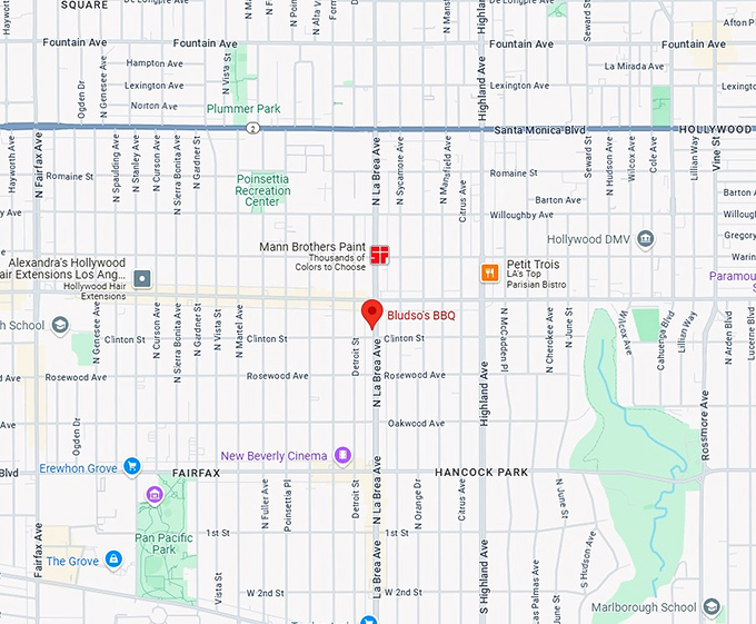 16. bludso's bbq map