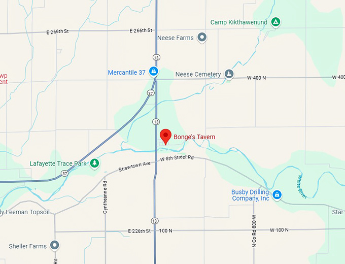 16. bonge's tavern map