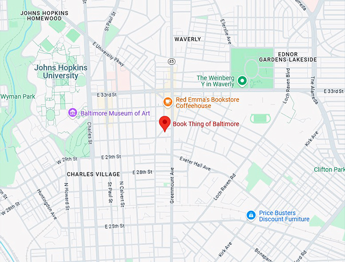16. book thing of baltimore inc map