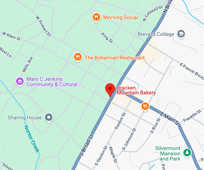 16. bracken mountain bakery map