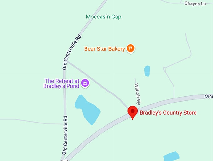 16. bradley's country store map