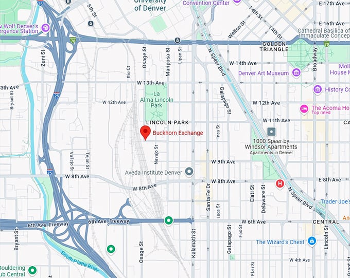 16. buckhorn exchange map