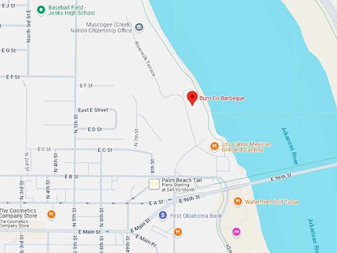 16. burn co barbecue map