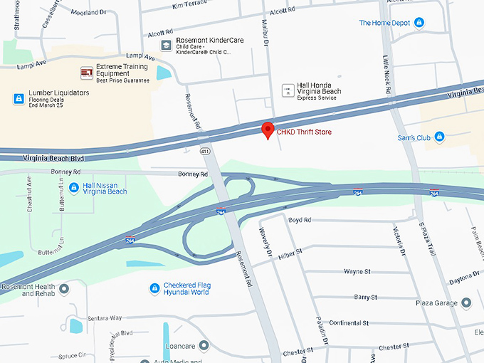 16. chkd thrift store map