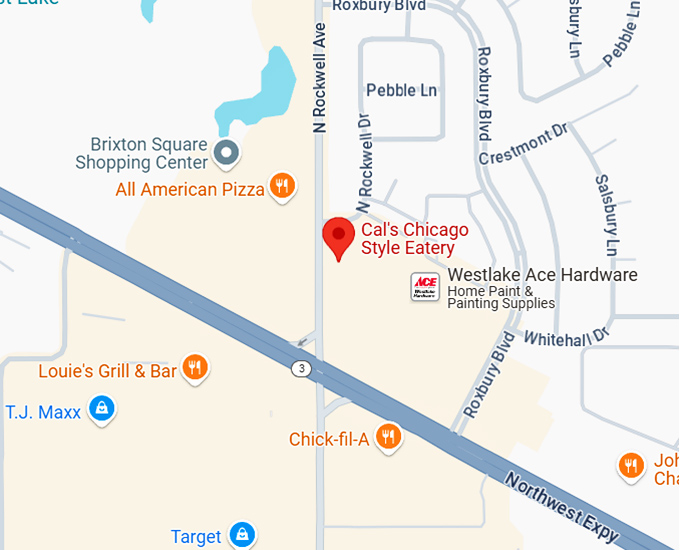 16. cal's chicago style eatery map