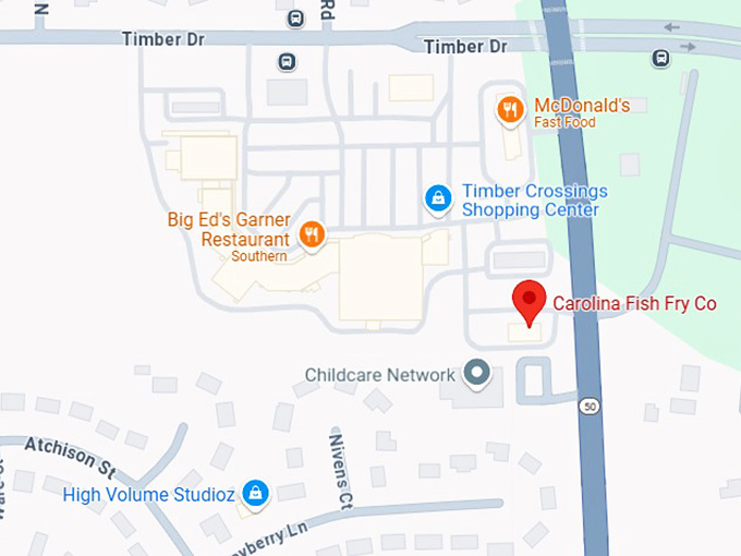 16. carolina fish fry co map