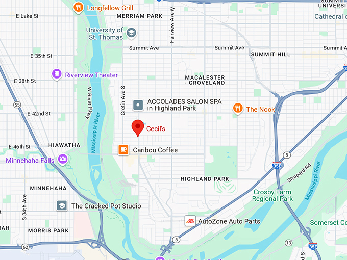 16. cecil's deli map