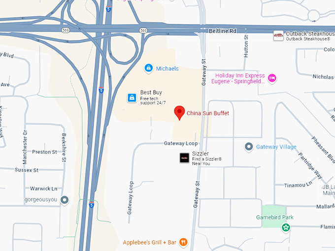 16. china sun buffet map