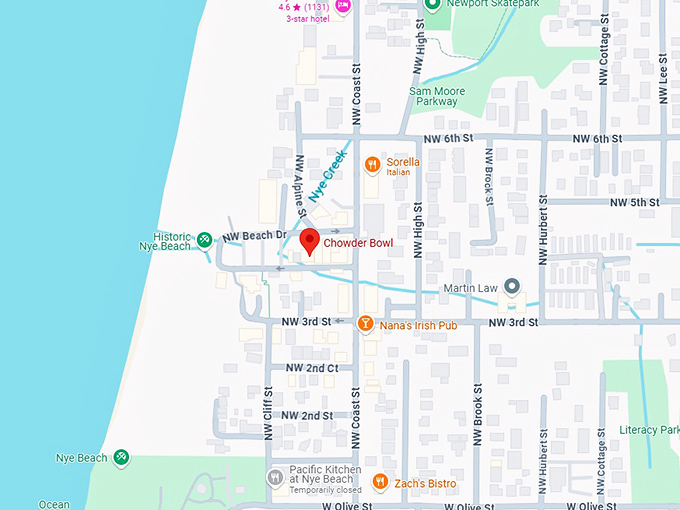 16. chowder bowl map