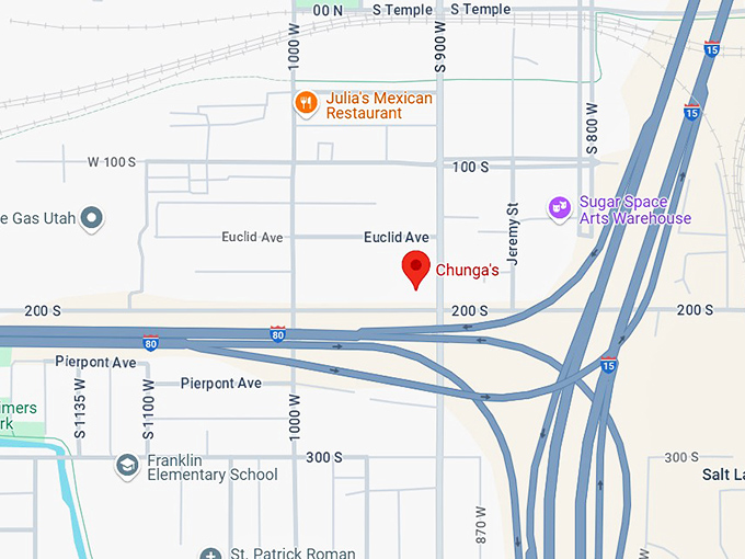 16. chunga's (180 s 900 w) map