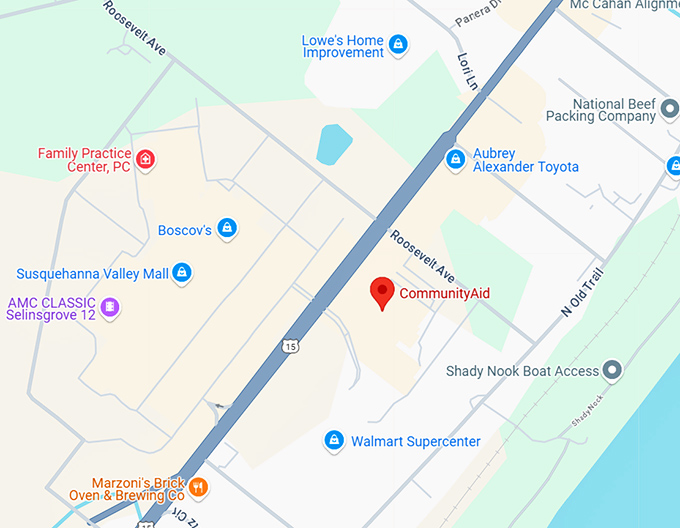 16. community aid map