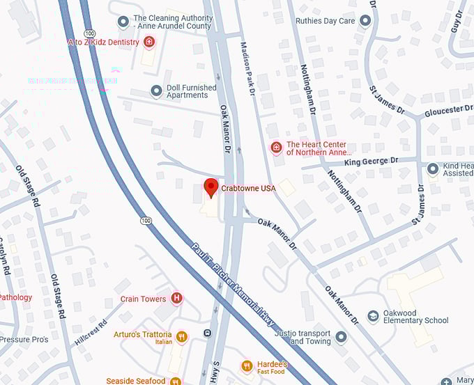 16. crabtowne usa map