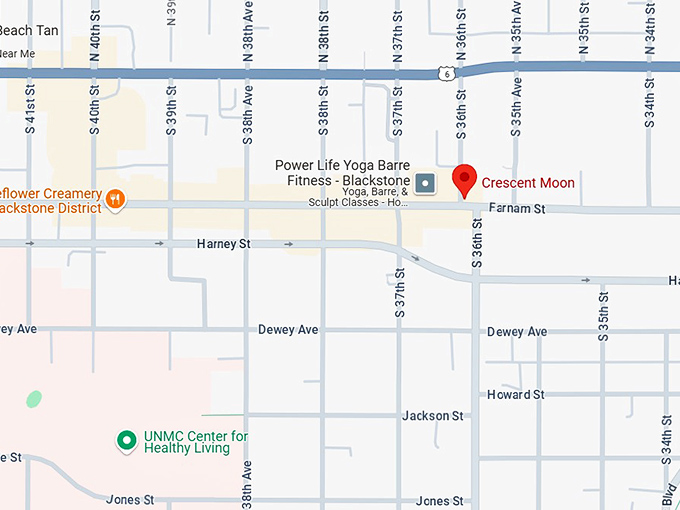 16. crescent moon map