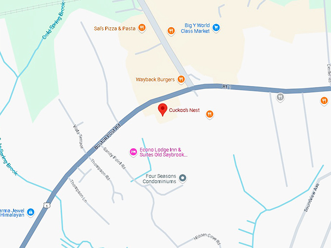 16. cuckoo's nest map