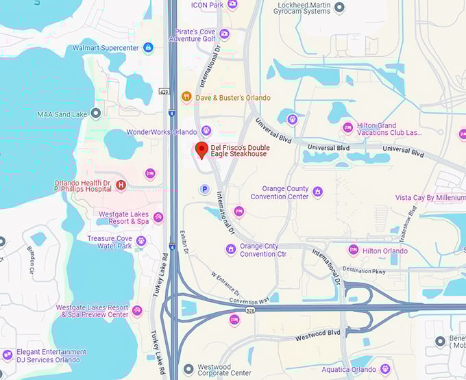 16. del frisco's double eagle steakhouse map