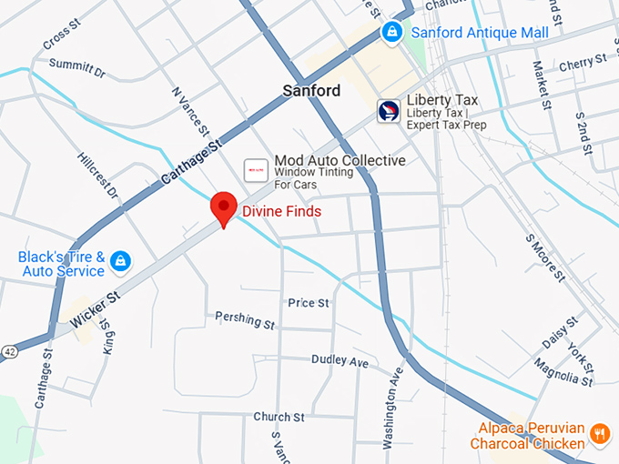 16. divine finds map