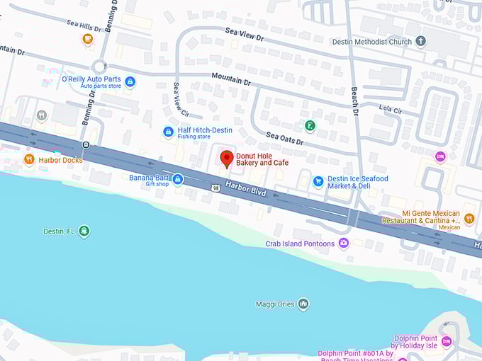 16. donut hole bakery and cafe map