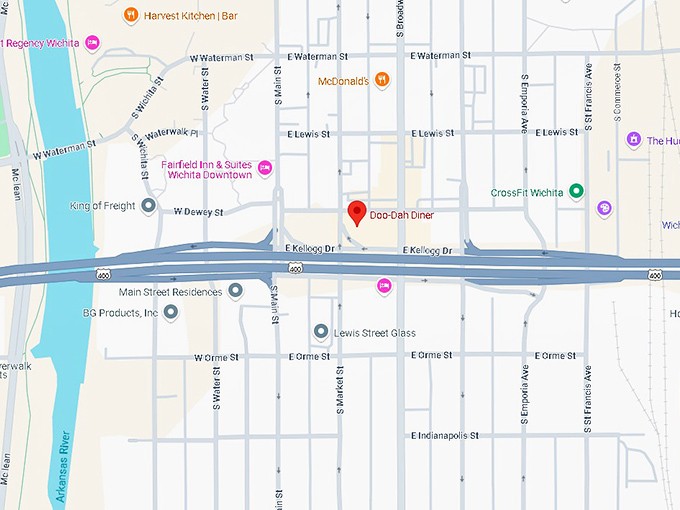 16. doo dah diner map