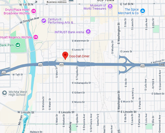 16. doo dah diner map