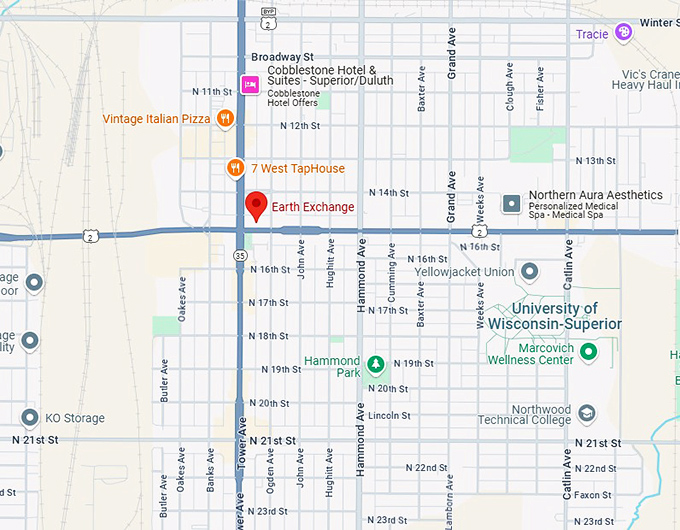 16. earth exchange map