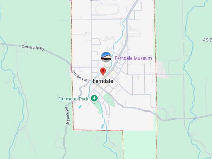 16. ferndale map