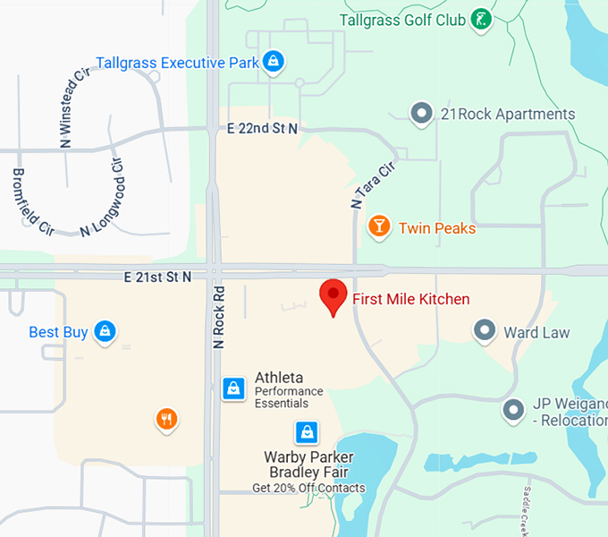 16. first mile kitchen map