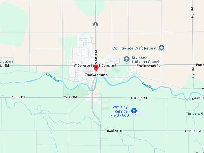 16. frankenmuth map