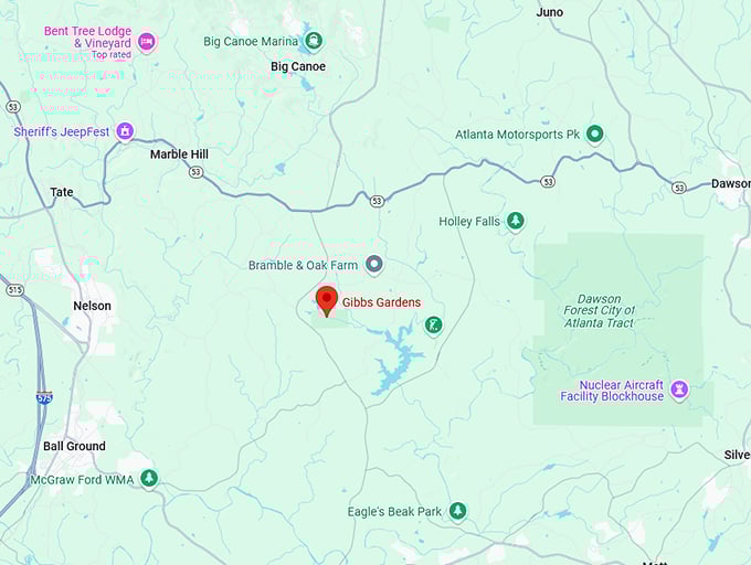 16. gibbs gardens map
