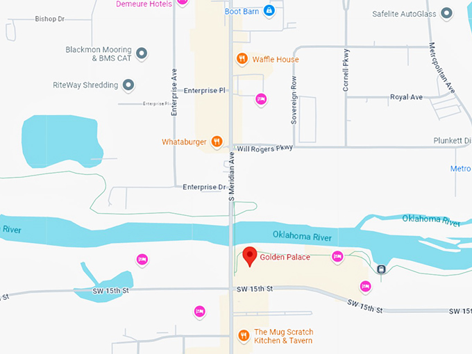 16. golden palace map