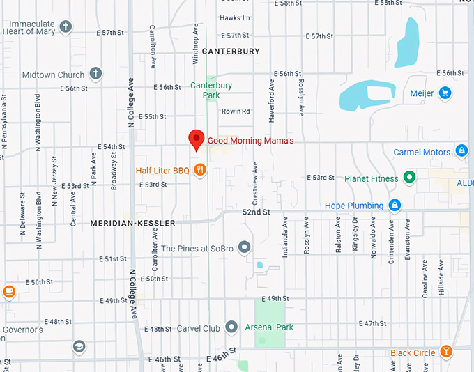 16. good morning mama's map