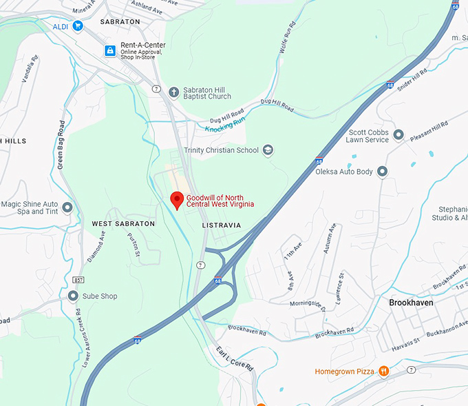 16. goodwill of north central west virginia map